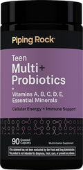 Piping Rock teen multivitamin benefits