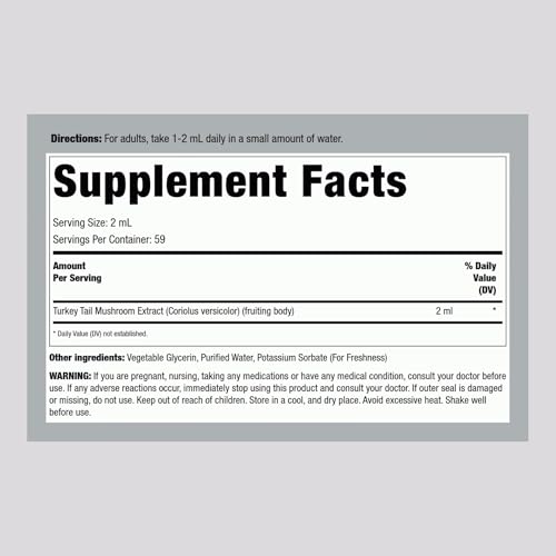 Piping Rock turkey tail extract