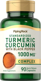 Piping Rock turmeric curcumin capsules