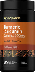 Piping Rock turmeric curcumin capsules