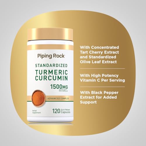 Piping Rock turmeric for active lifestyle