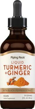 Piping Rock turmeric liquid drops