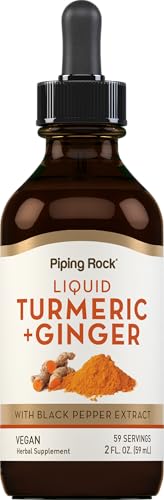 Piping Rock turmeric liquid drops