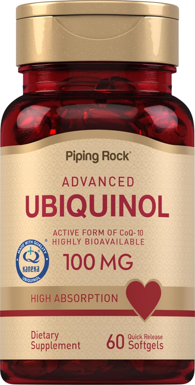 Piping Rock Ubiquinol 100 mg benefits