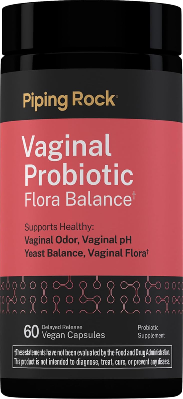 Piping Rock vaginal probiotic capsules