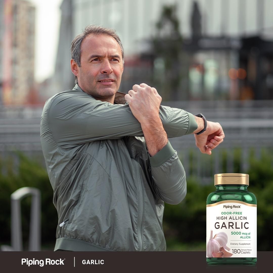 Piping Rock vegetarian garlic benefits