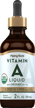 Piping Rock Vitamin A liquid drops