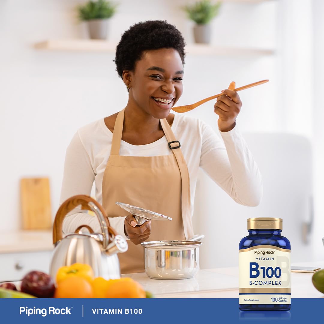 Piping Rock vitamin B100 for mental clarity