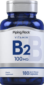 Piping Rock Vitamin B2 capsules