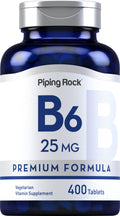 Piping Rock Vitamin B6 tablets