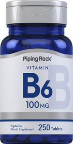Piping Rock Vitamin B6 tablets