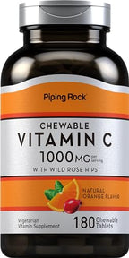 Piping Rock vitamin C chewable tablets