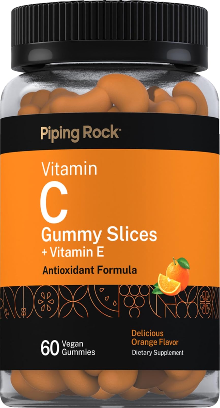 Piping Rock vitamin C gummies for immunity