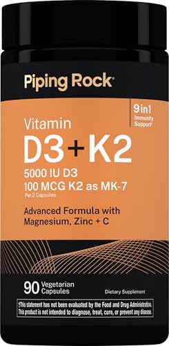 Piping Rock Vitamin D3 benefits