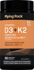 Piping Rock Vitamin D3 benefits