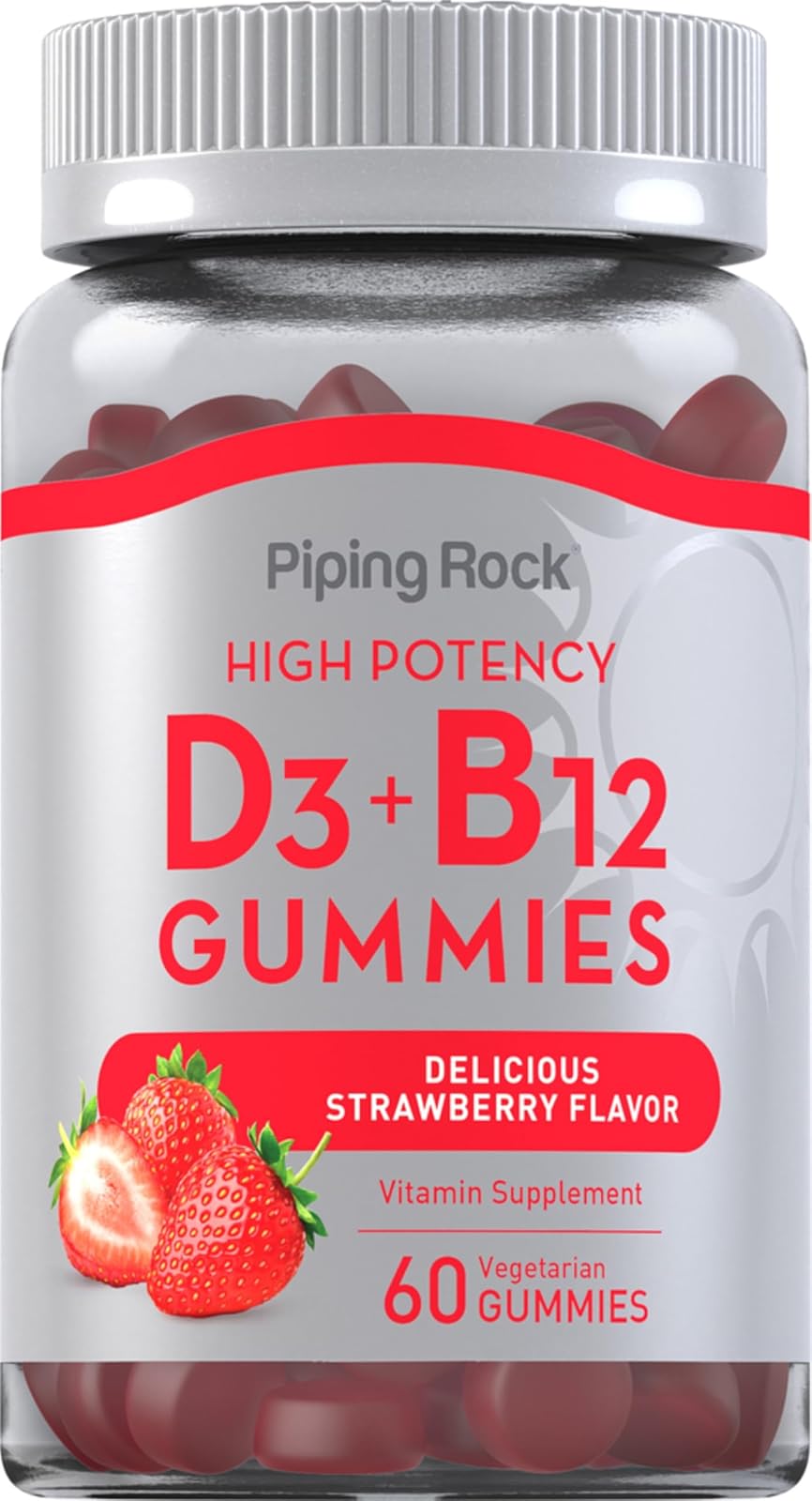 Piping Rock vitamin D3 gummies
