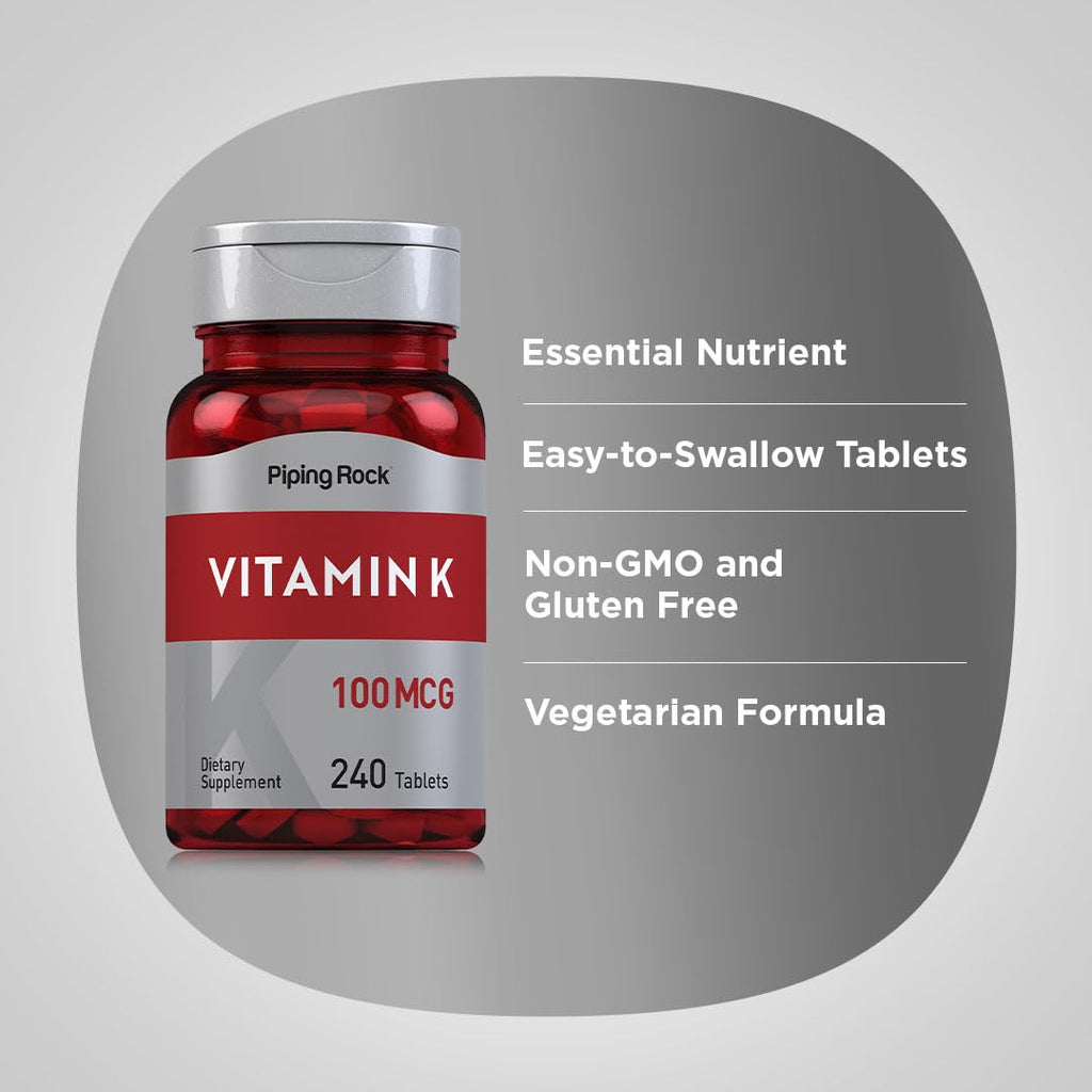 Piping Rock vitamin K 100 mcg