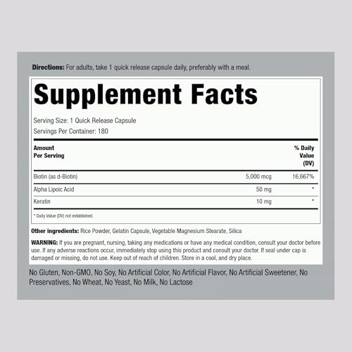 Piping Rock vitamins for healthy skin