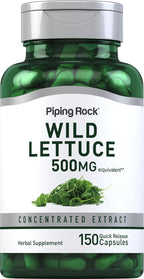 Piping Rock wild lettuce capsules