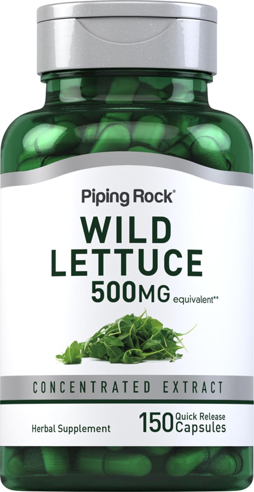 Piping Rock wild lettuce capsules