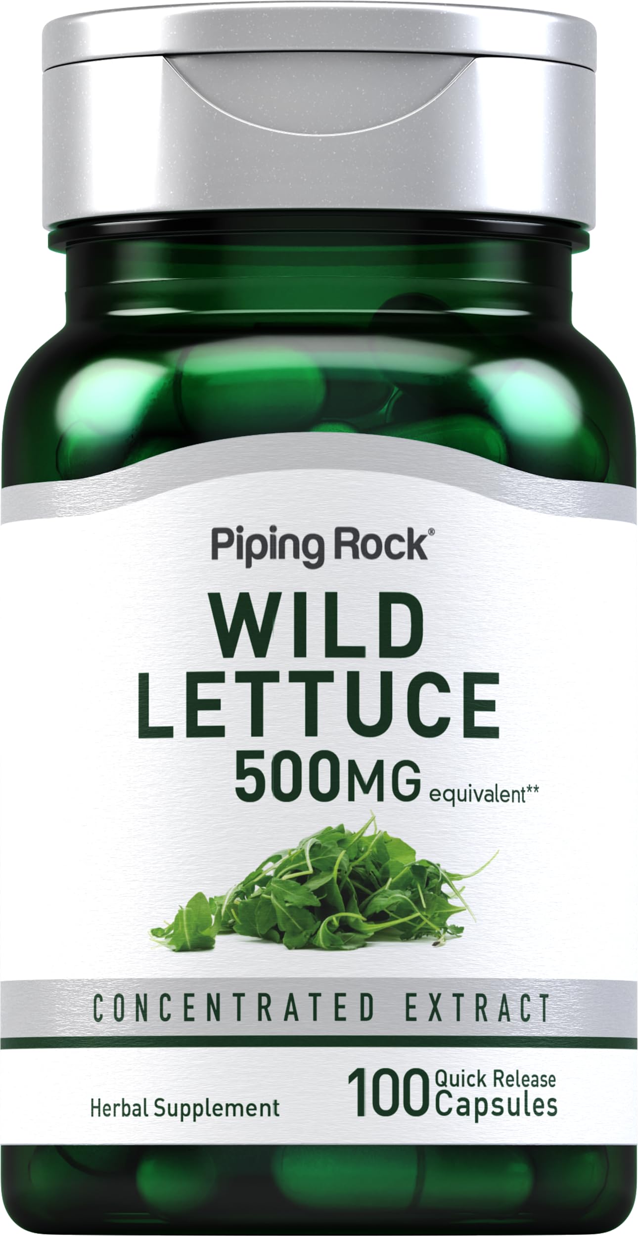 Piping Rock wild lettuce extract benefits