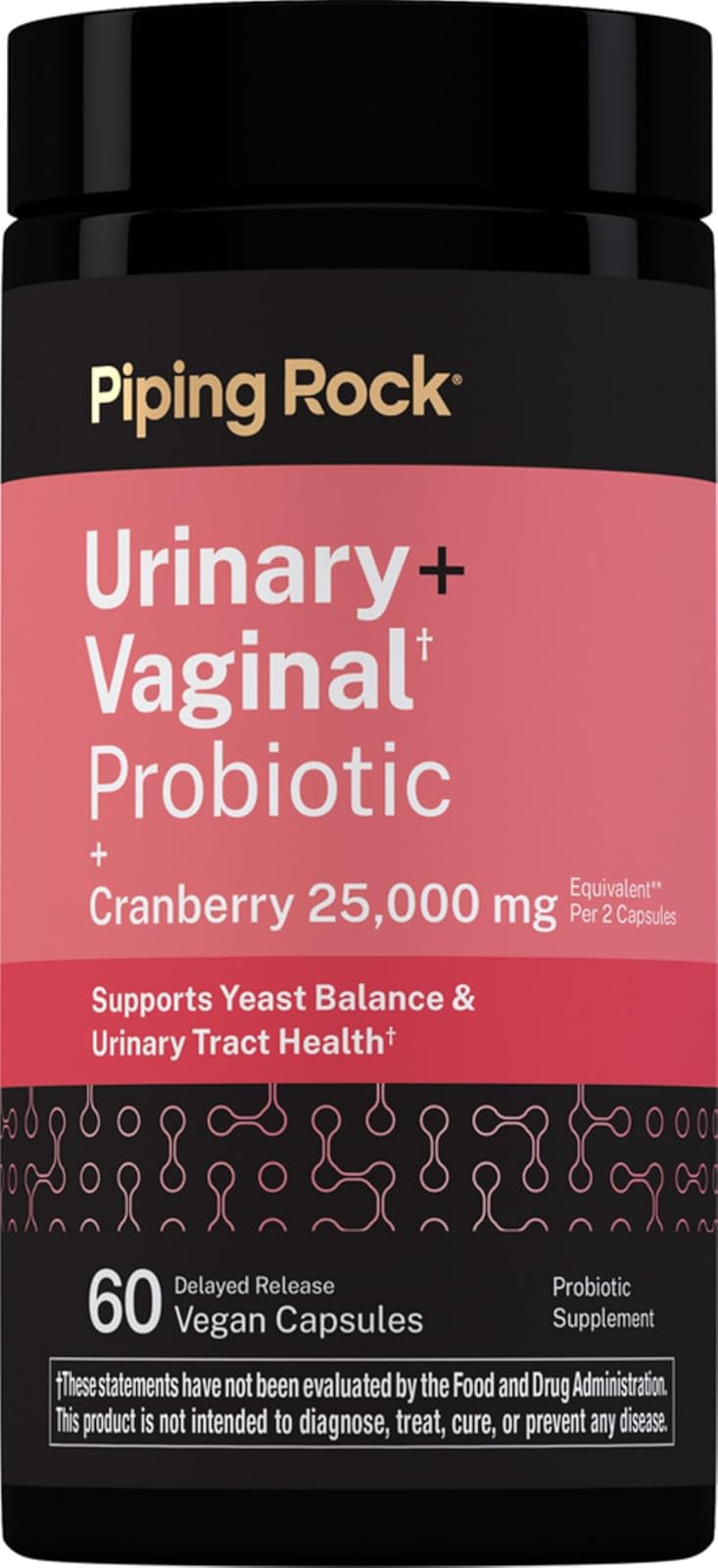 Piping Rock women's probiotic capsules