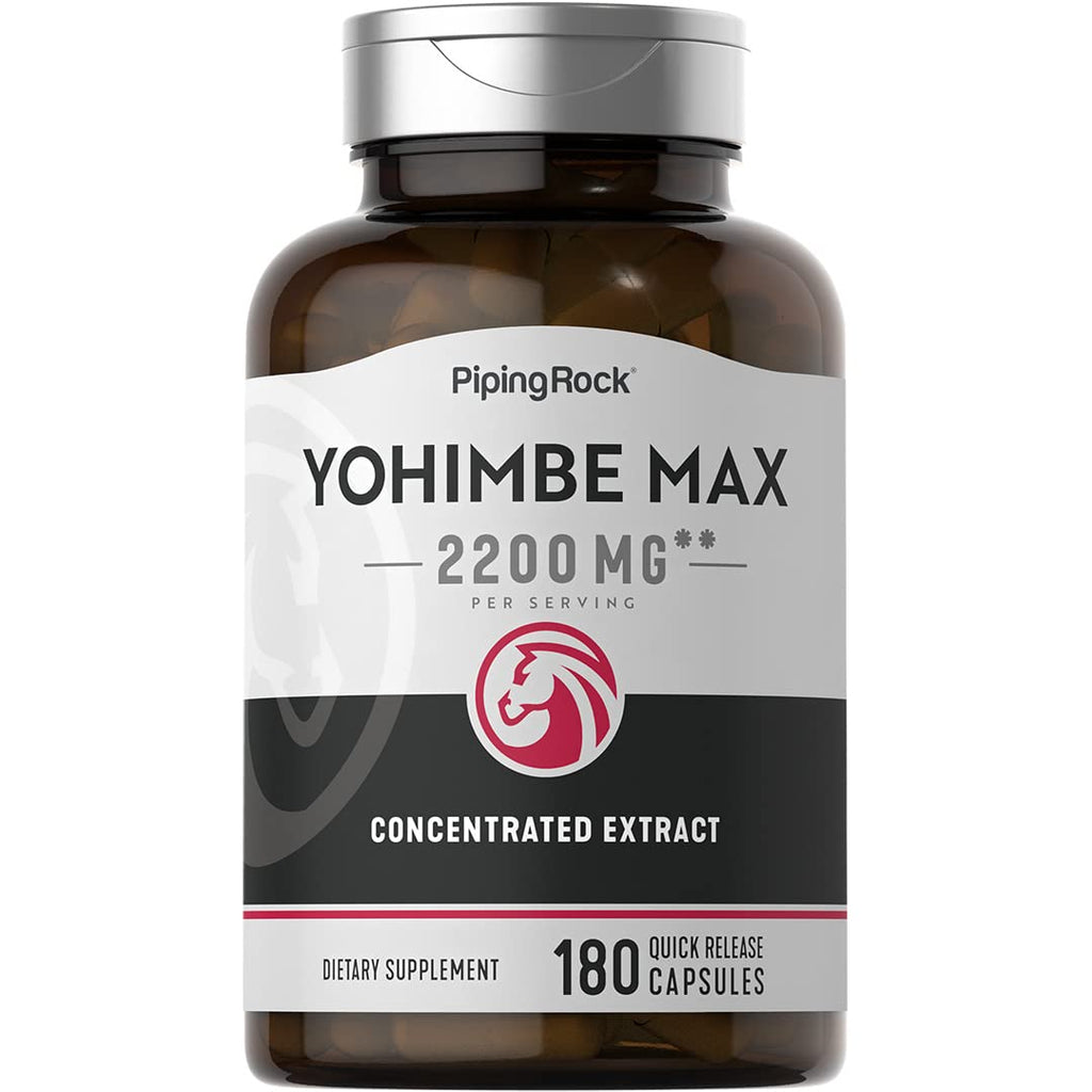 Piping Rock Yohimbe 500 mg capsules