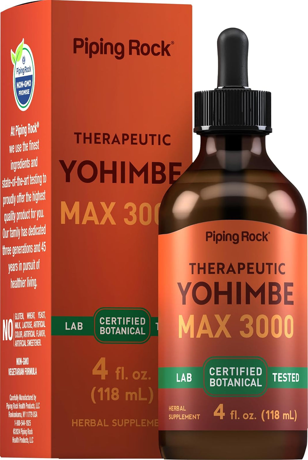 Piping Rock Yohimbe Bark Extract benefits