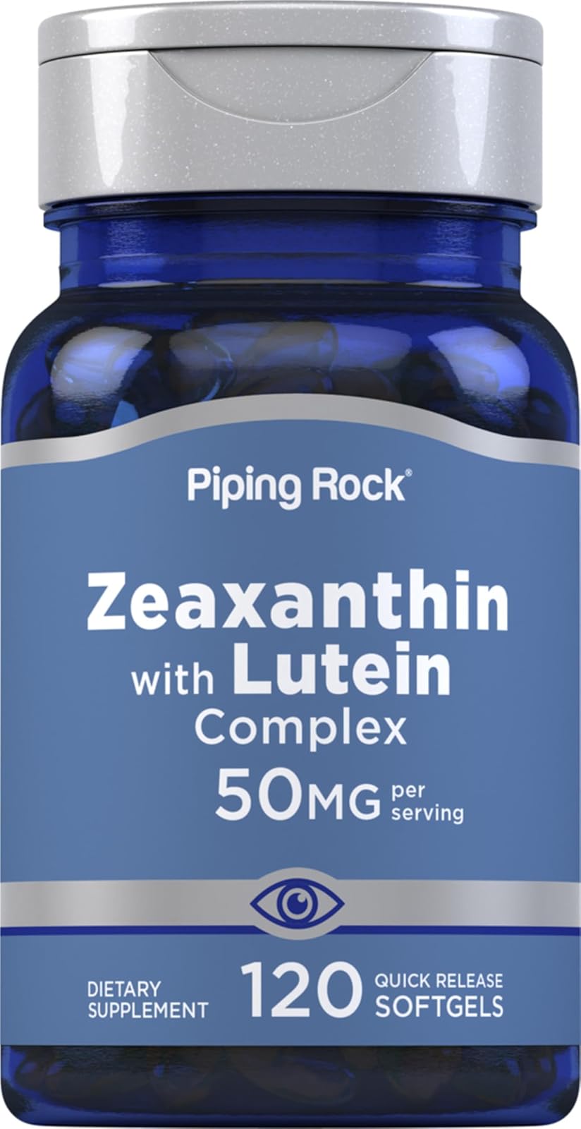 Piping Rock Zeaxanthin softgels for eye health