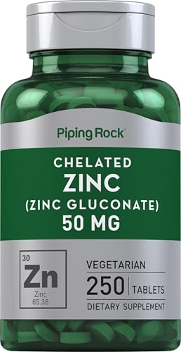 Piping Rock Zinc 50 mg tablets