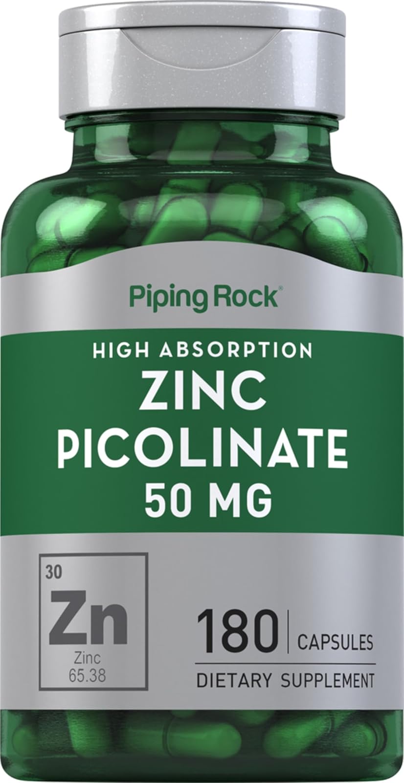 Piping Rock Zinc Picolinate capsules