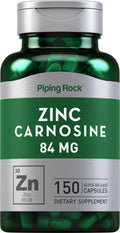 Piping Rock zinc supplement capsules