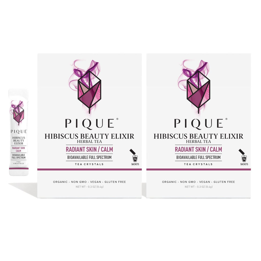 Pique organic hibiscus tea crystals