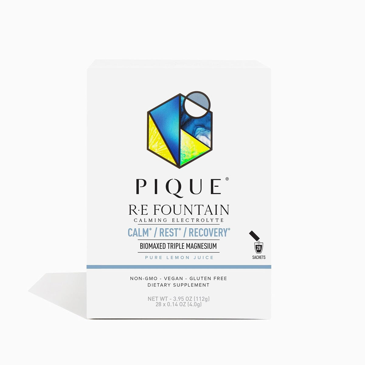 PIQUE RE Fountain electrolyte powder packets