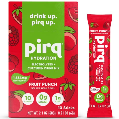Pirq electrolyte drink mix packets