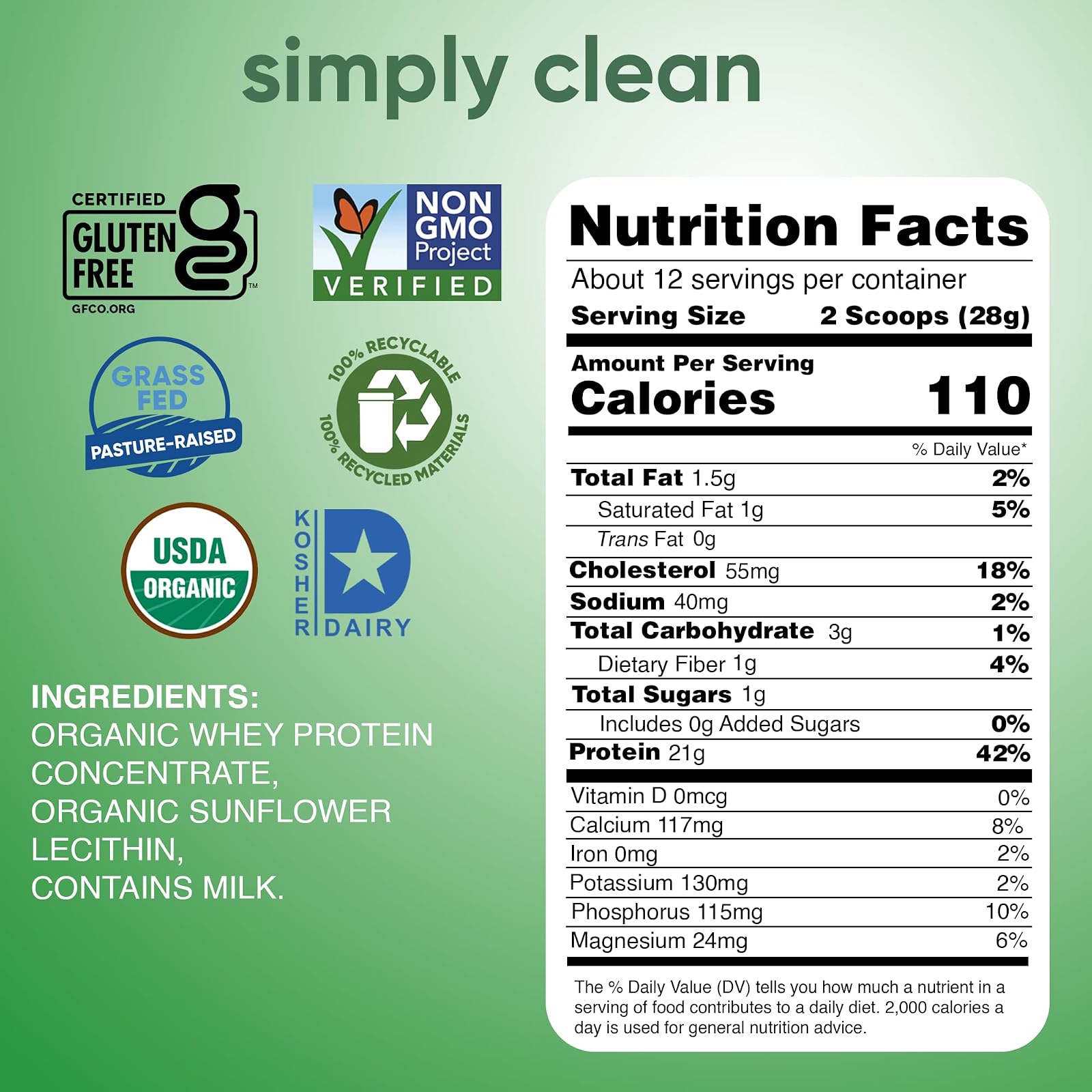 plain unsweetened whey protein powder