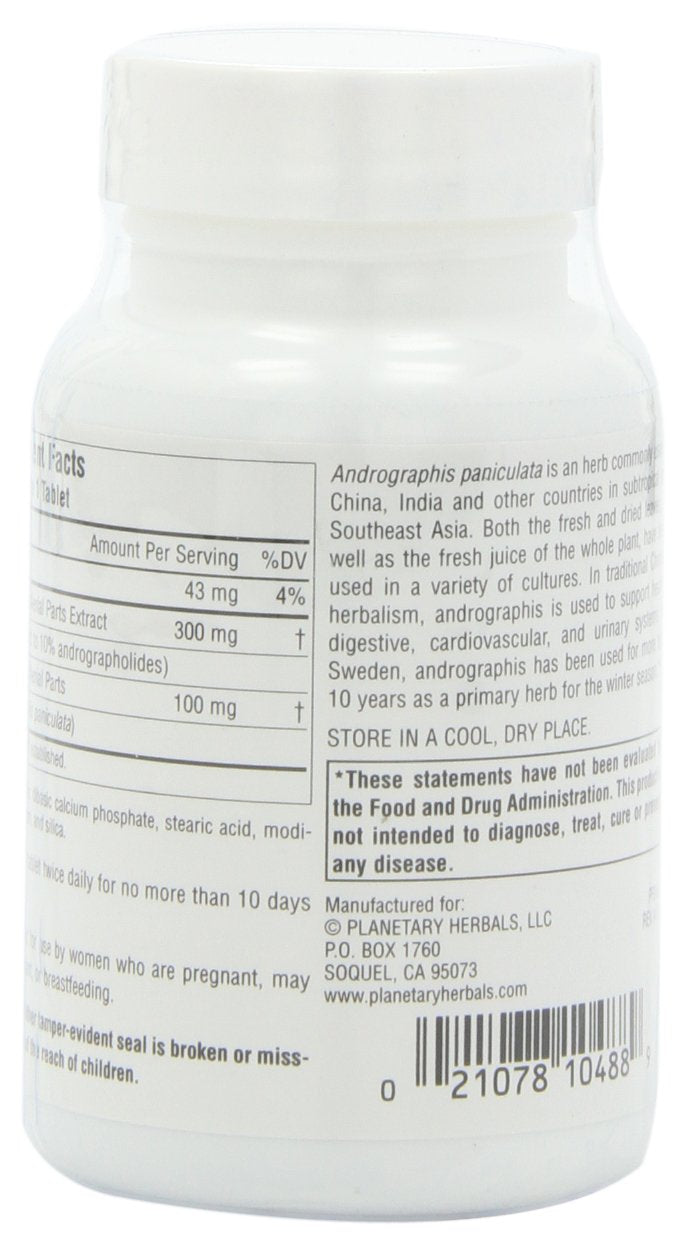 Planetary Herbals Andrographis tablets