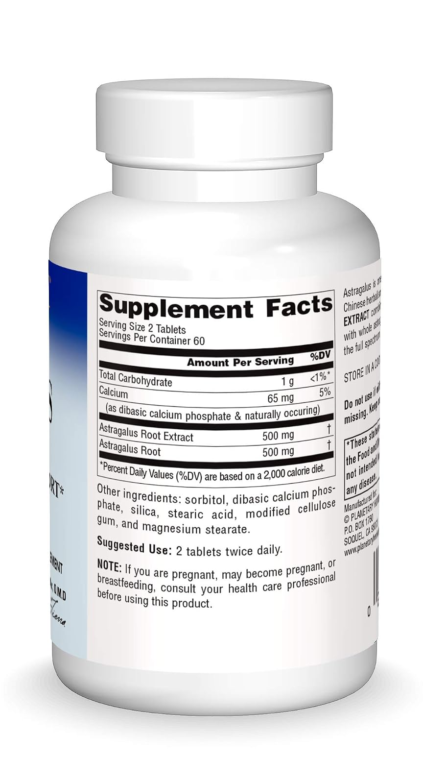Planetary Herbals astragalus extract benefits
