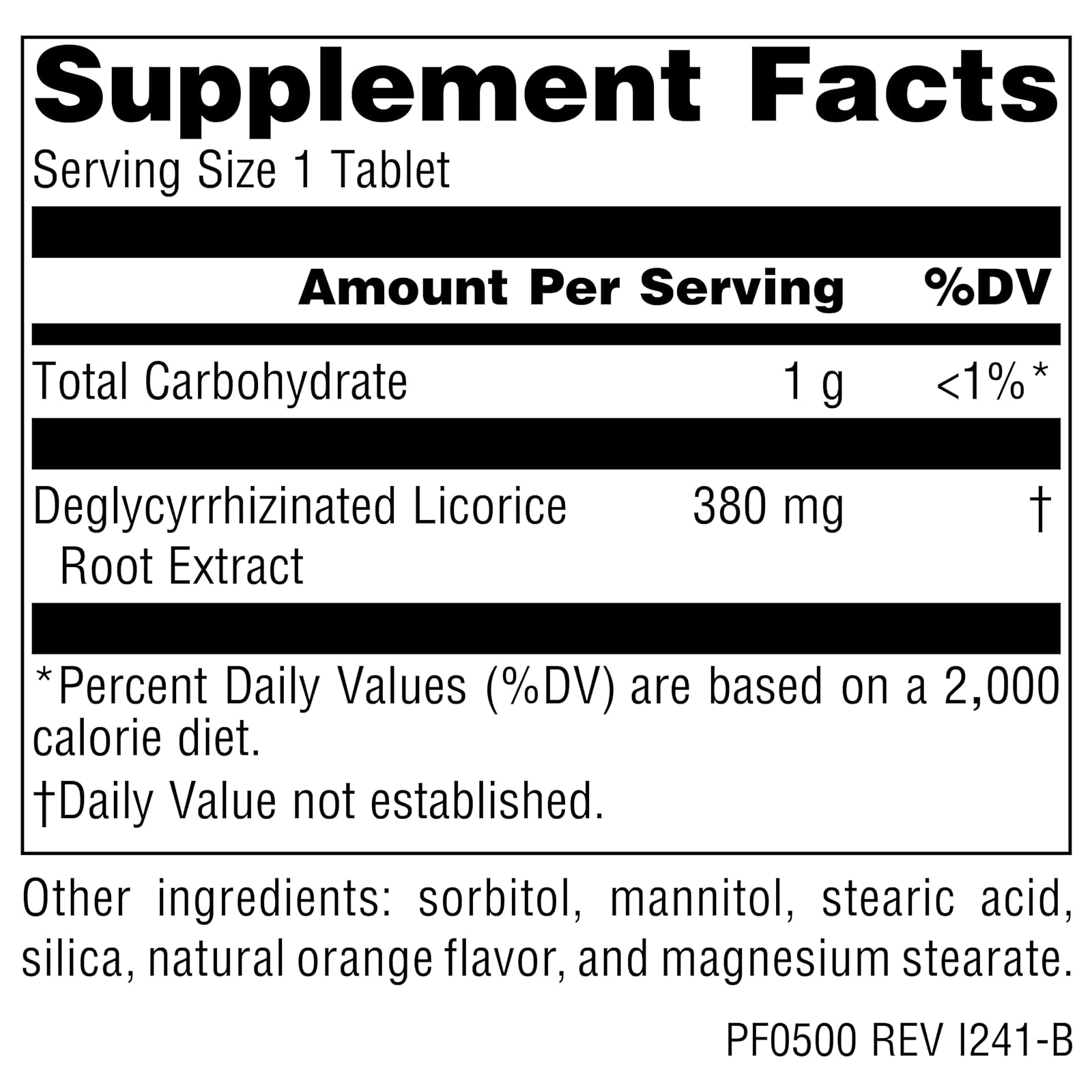 Planetary Herbals DGL licorice benefits