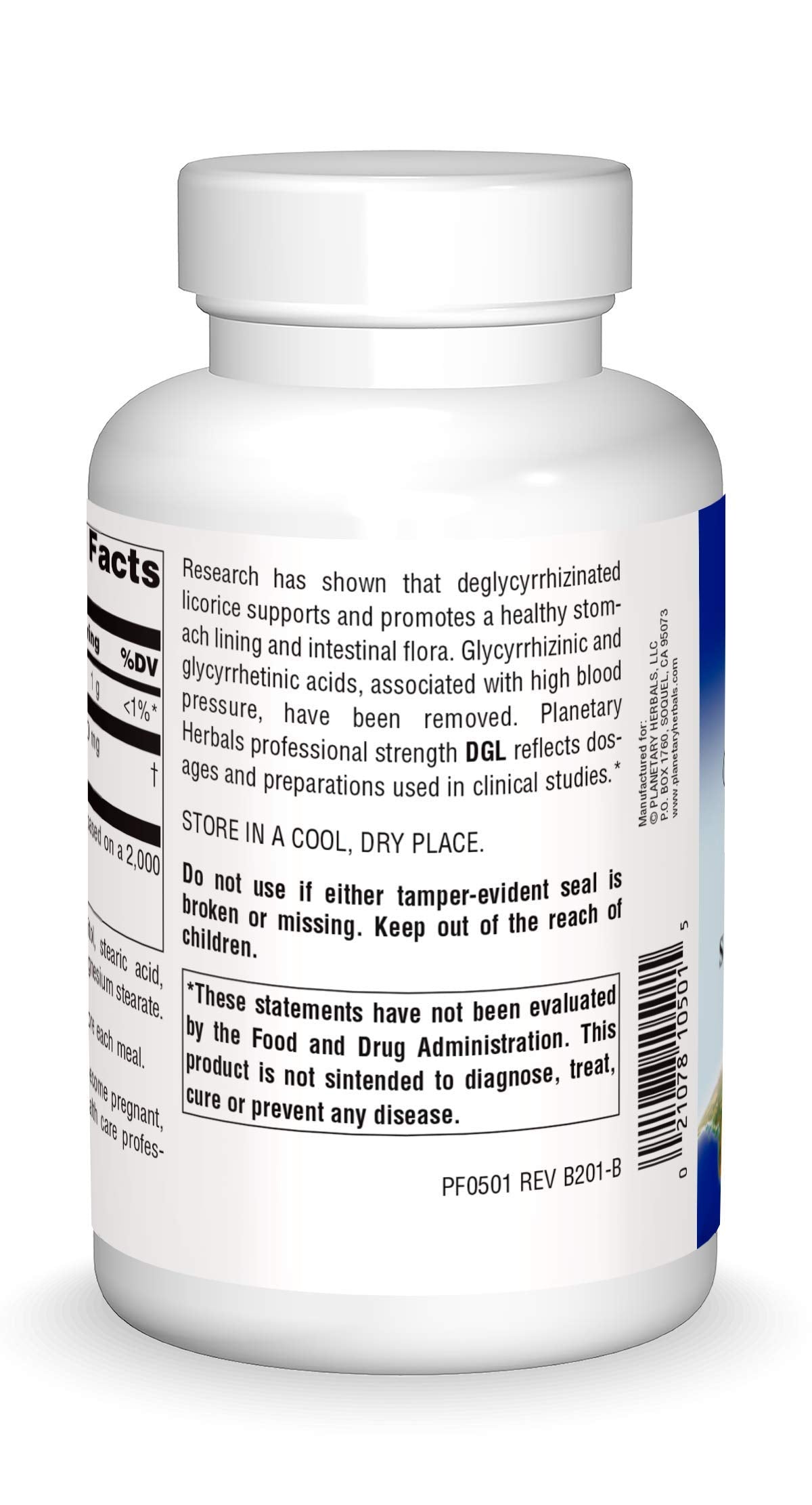 Planetary Herbals licorice root tablets