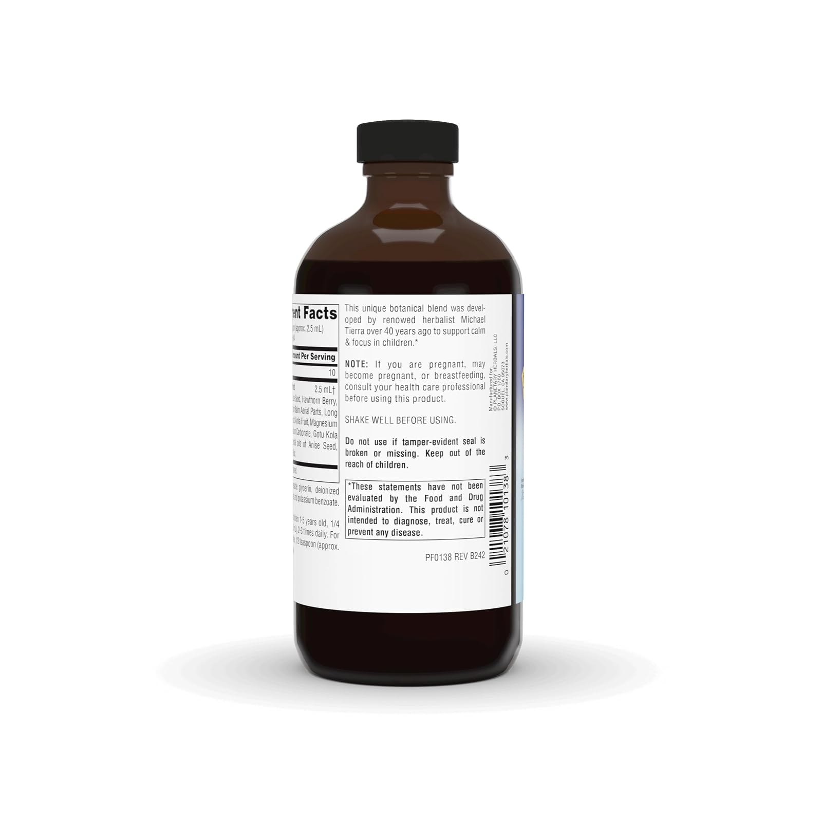 Planetary Herbals soothing herbal syrup