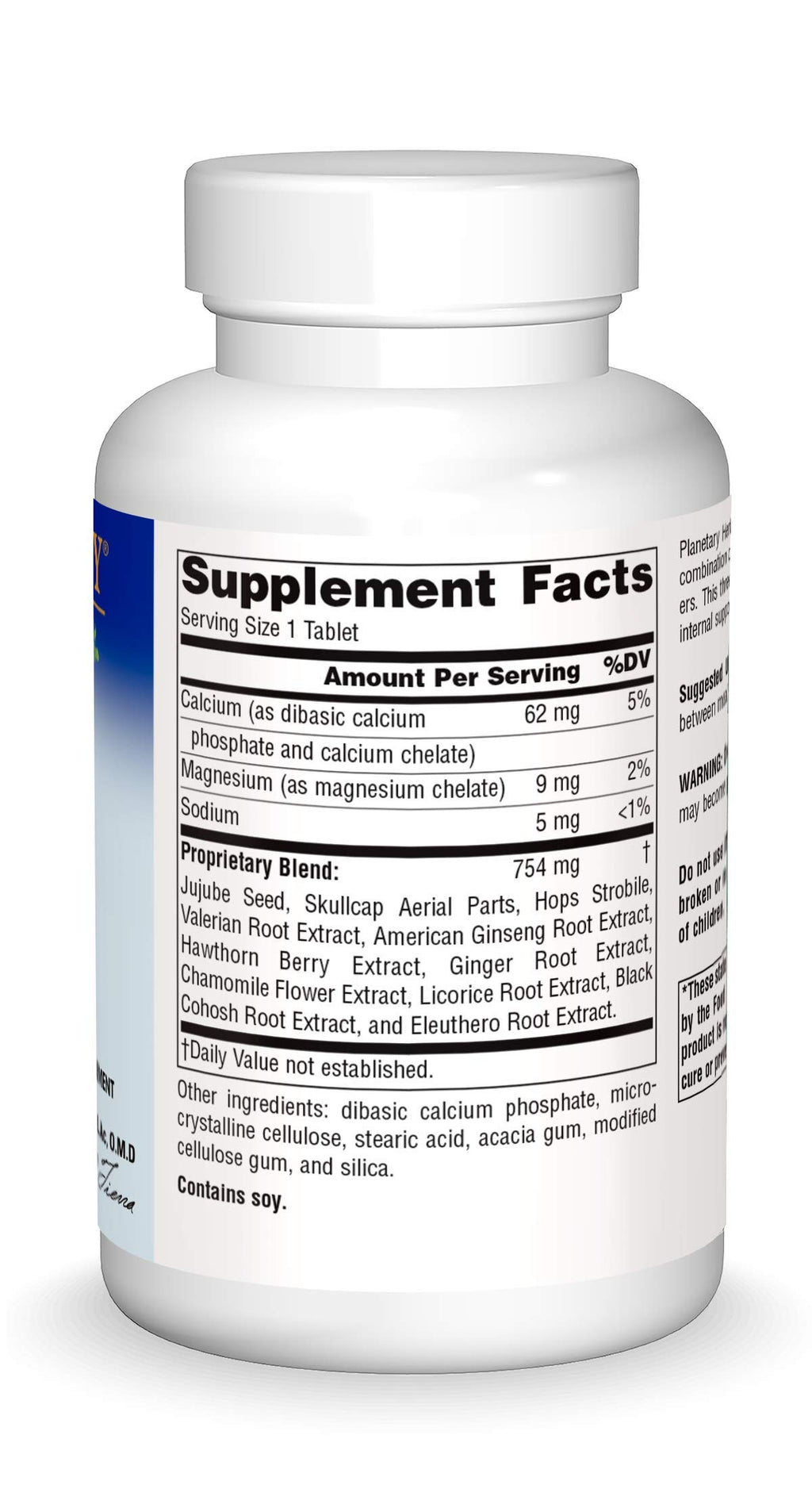 Planetary Herbals stress-free formula tablets