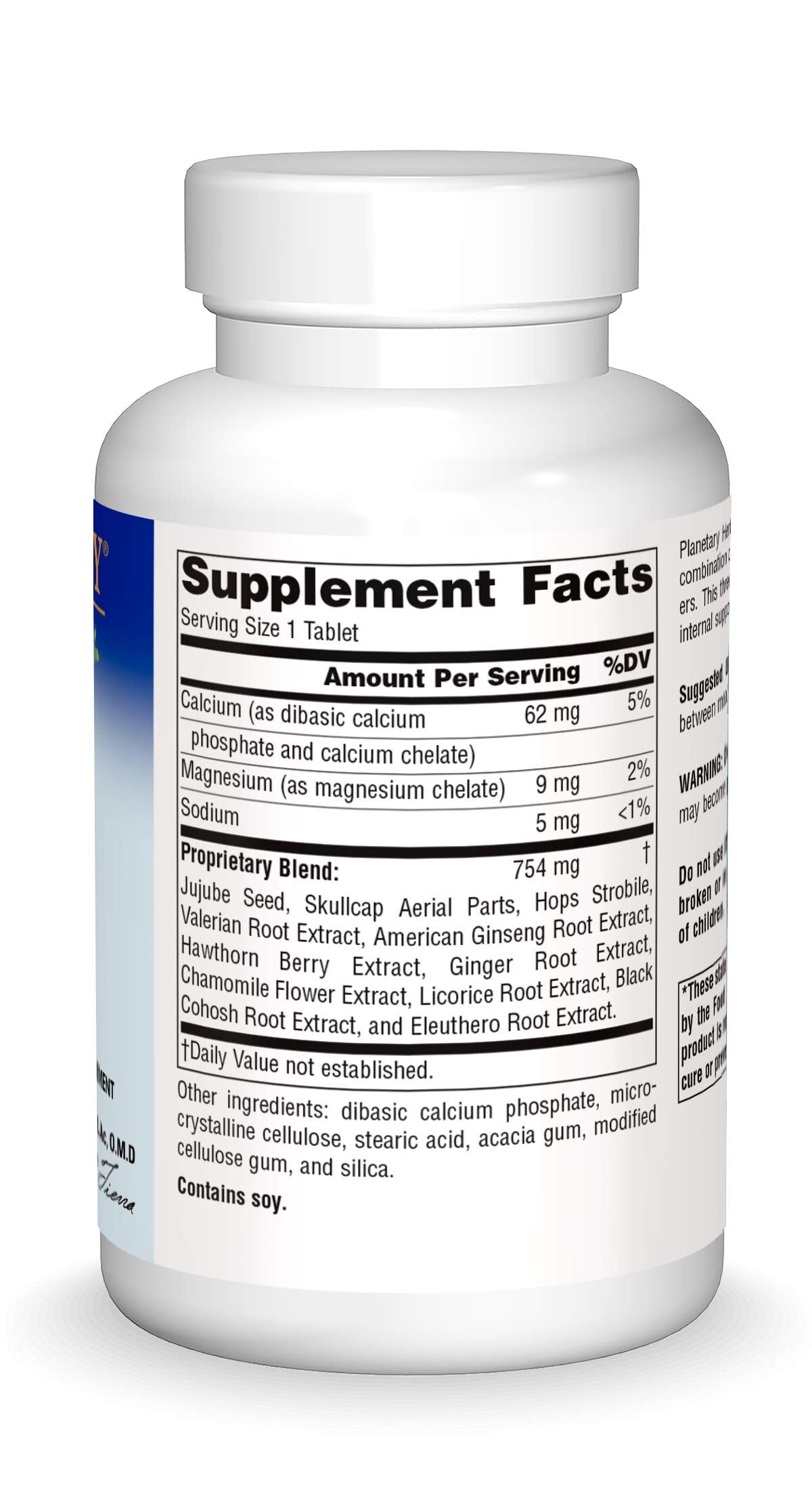 Planetary Herbals stress-free formula tablets