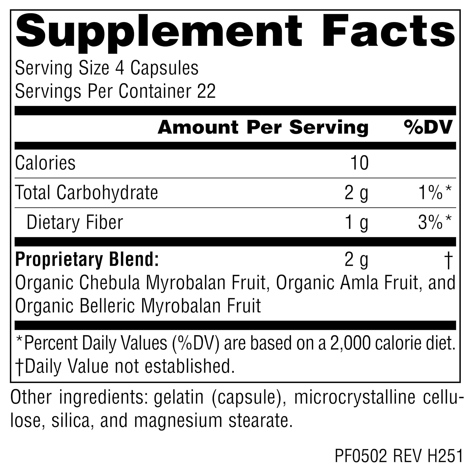 Planetary Herbals Triphala 500 mg tablets