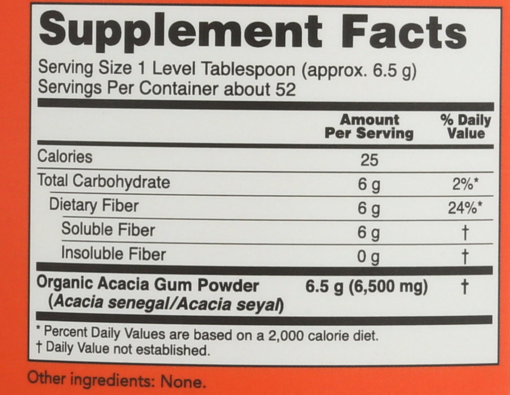 plant-based acacia fiber benefits