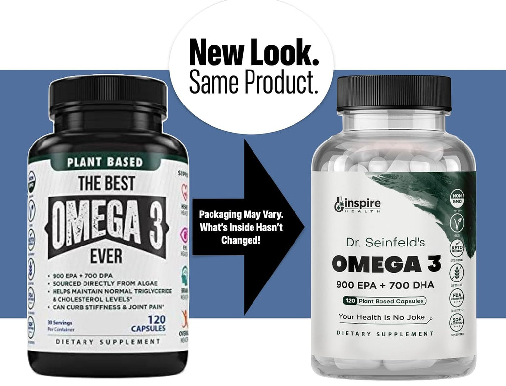 plant-based algae omega 3 capsules