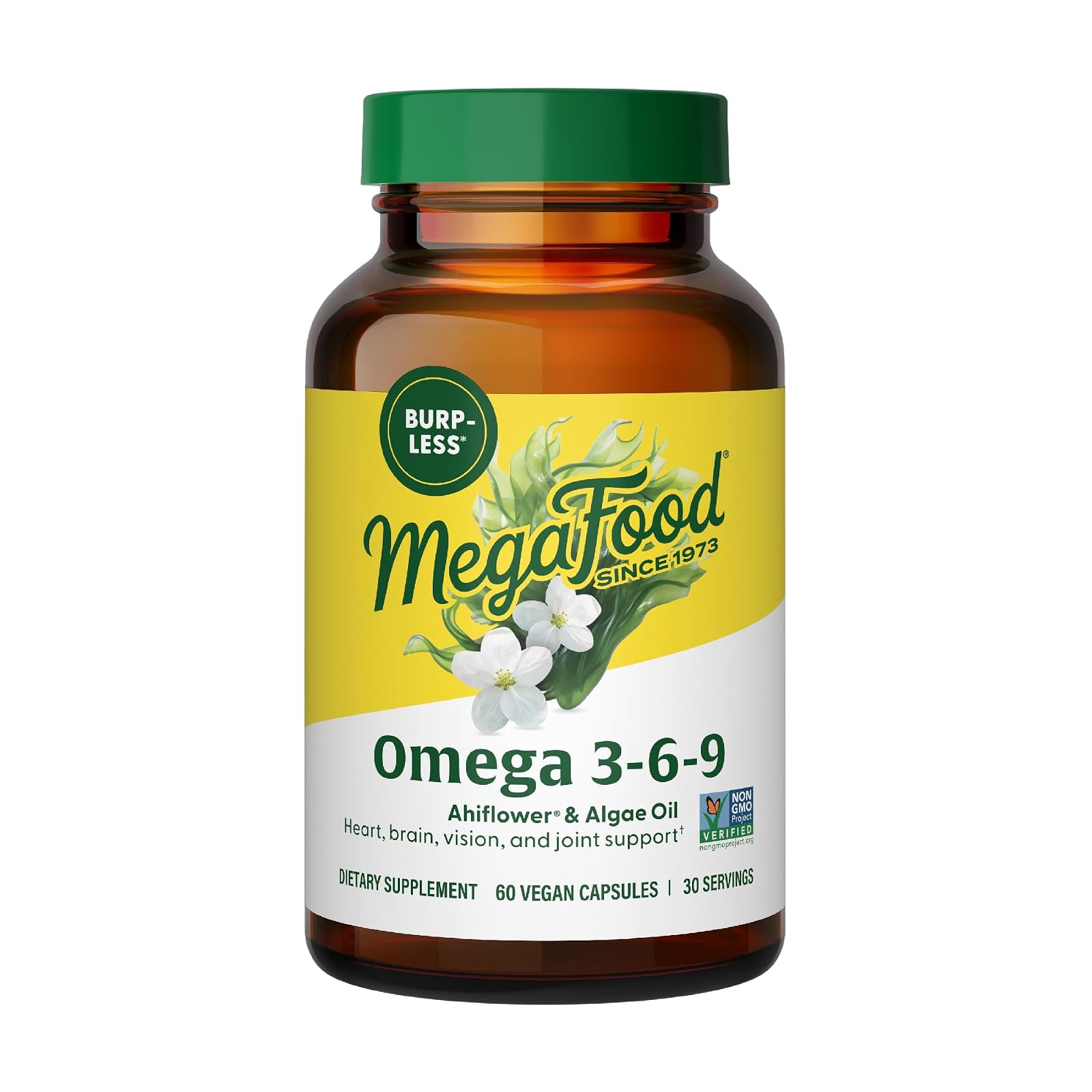 plant-based algae omega capsules