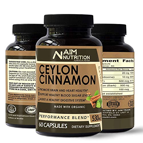plant-based antioxidant cinnamon supplement