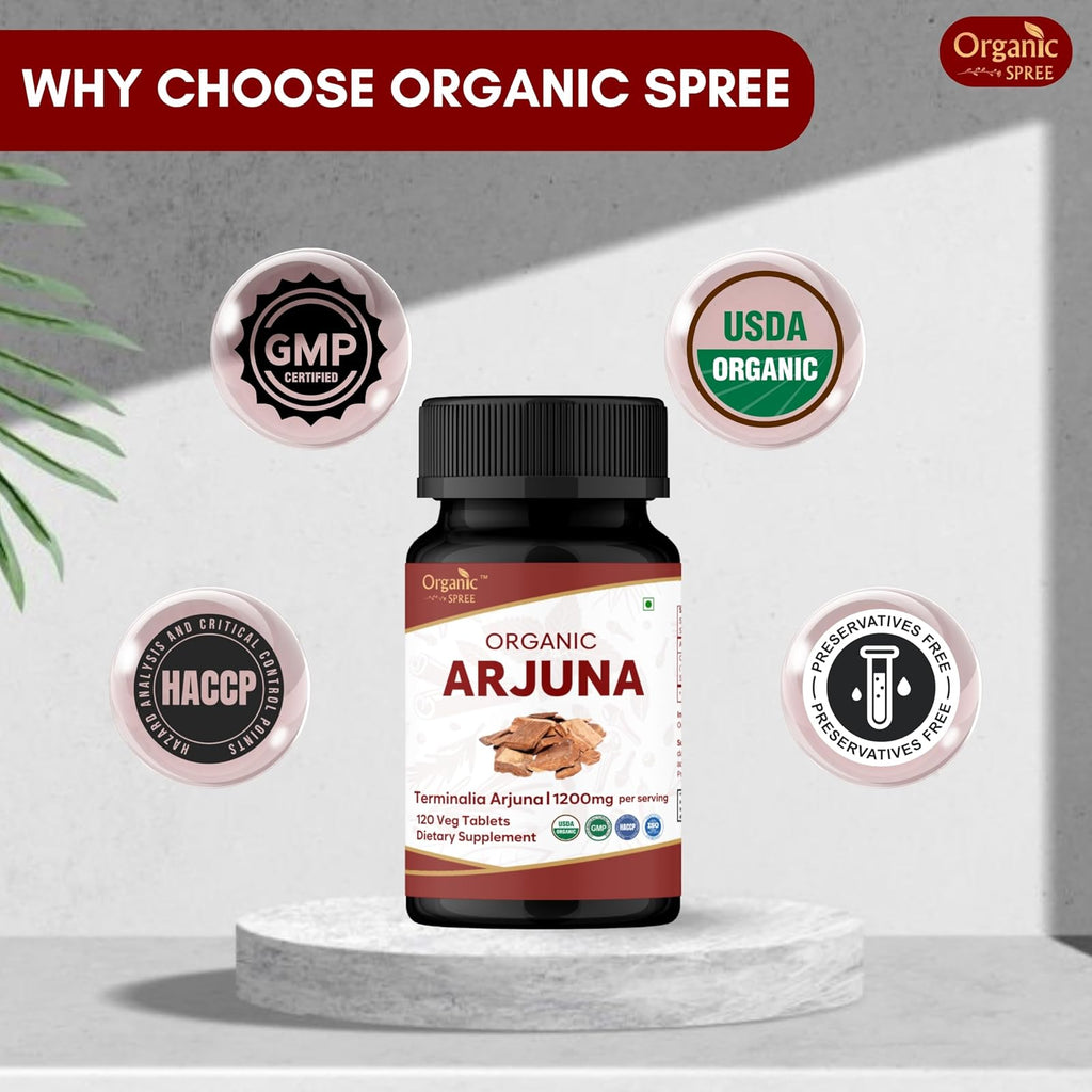plant-based arjuna for cardiovascular support