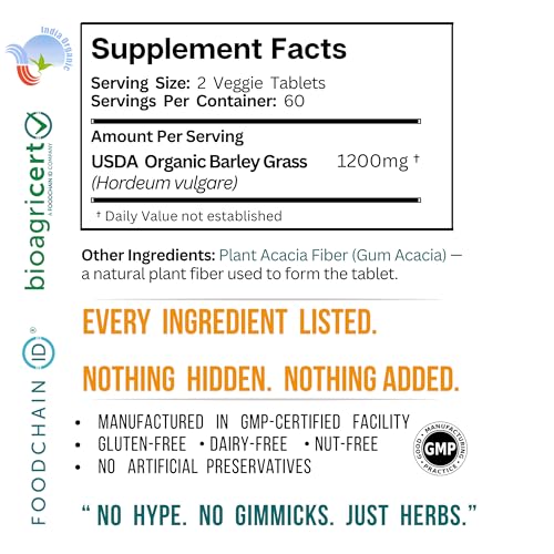 Plant-based Barley Grass nutrition